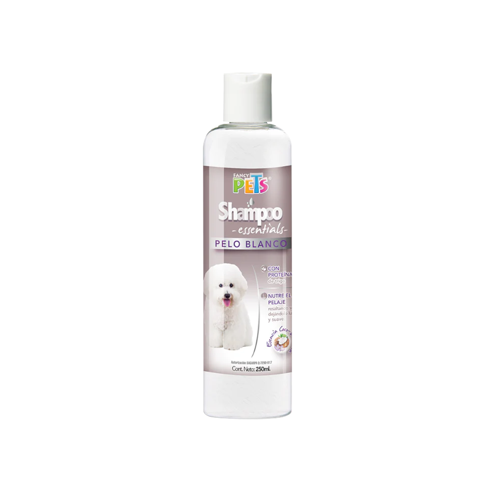 Shampoo Pelo Blanco Para Perro - ToyPet